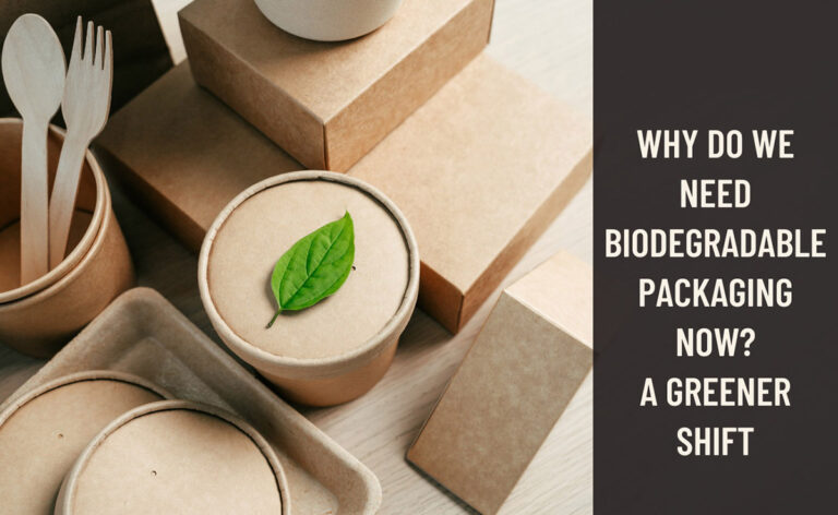 Why Do We Need Biodegradable Packaging Now?